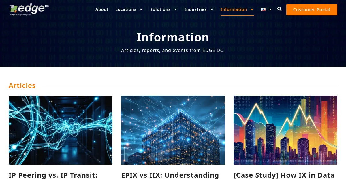 Information - EDGE DC